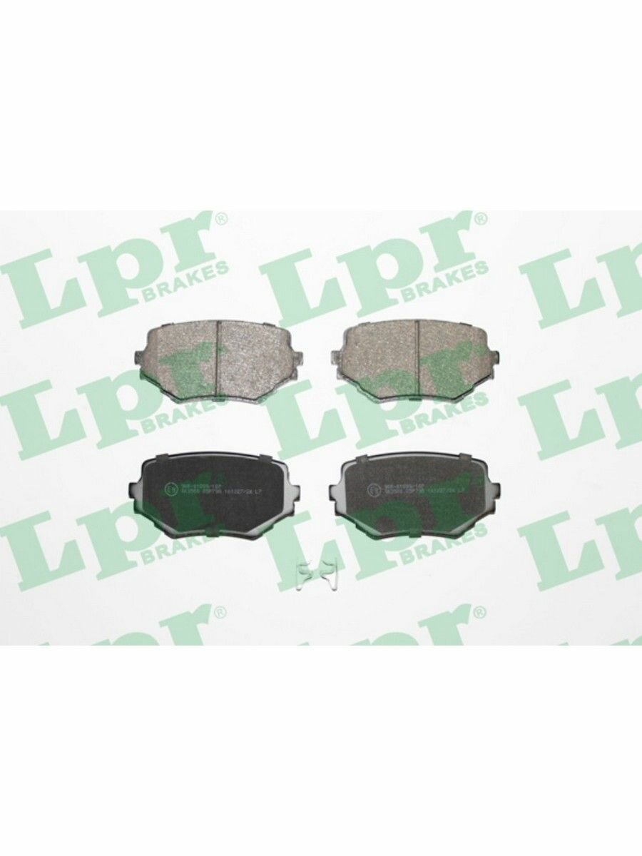 Колодки тормозные дисковые передние для а/м SUZUKI Vitara, Grand Vitara, LPR 05P798
