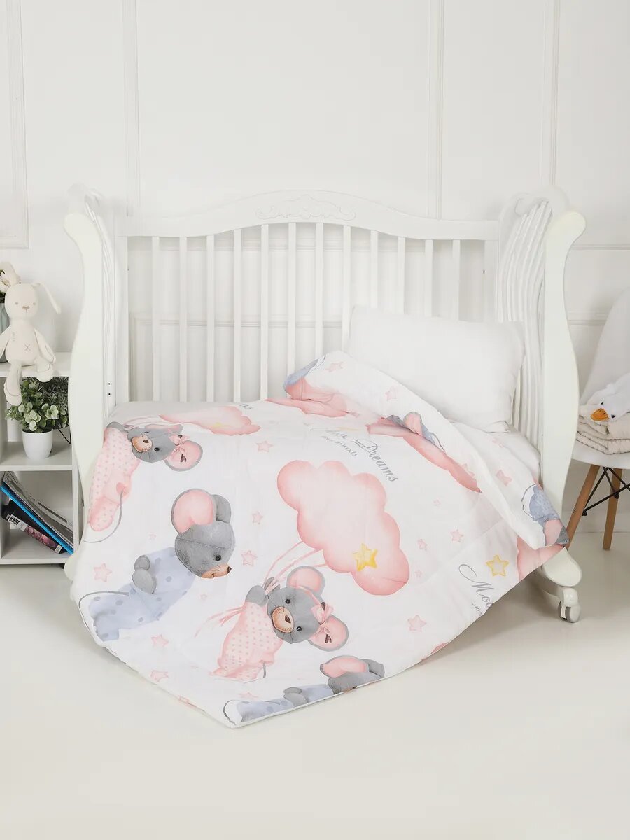 Одеяло детское для новорожденных 110х140