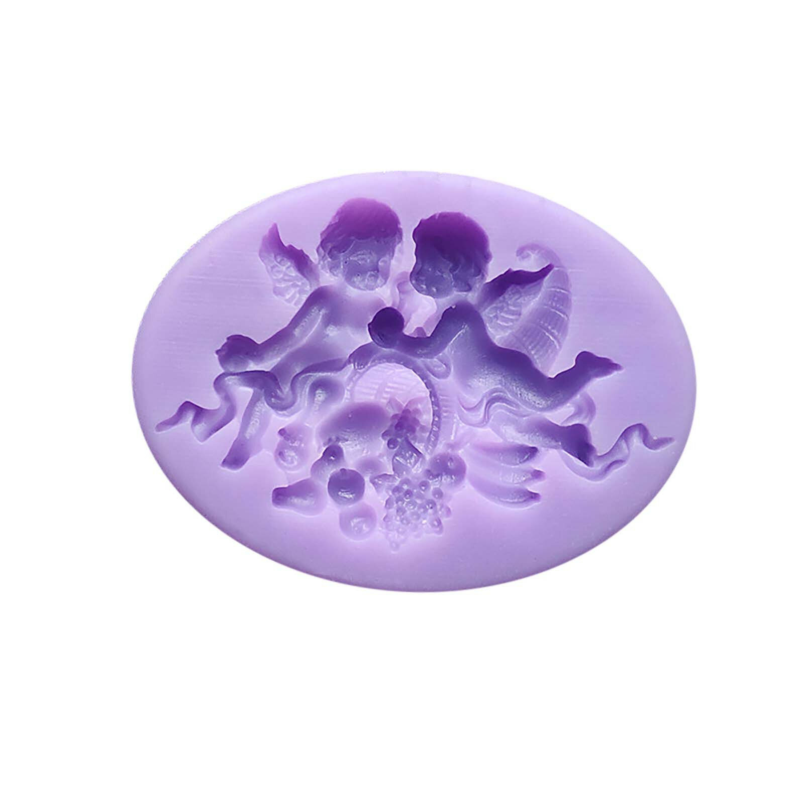 Форма для торта Mamba Shopping DIY Angel силиконовая форма для торта инструмент для выпечки шоколадного торта эпоксидная кристаллическая форма