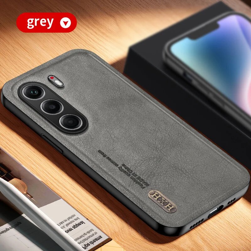 Чехол для Tecno Camon 40, магнитный автомобильный держатель, чехол для телефона из серый