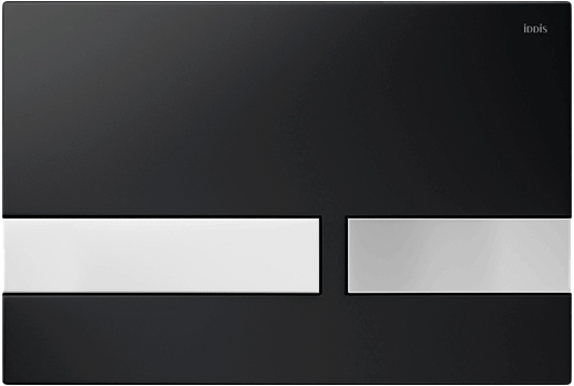 Кнопка смыва IDDIS Unifix UNI06BCi77 006, черная/хром