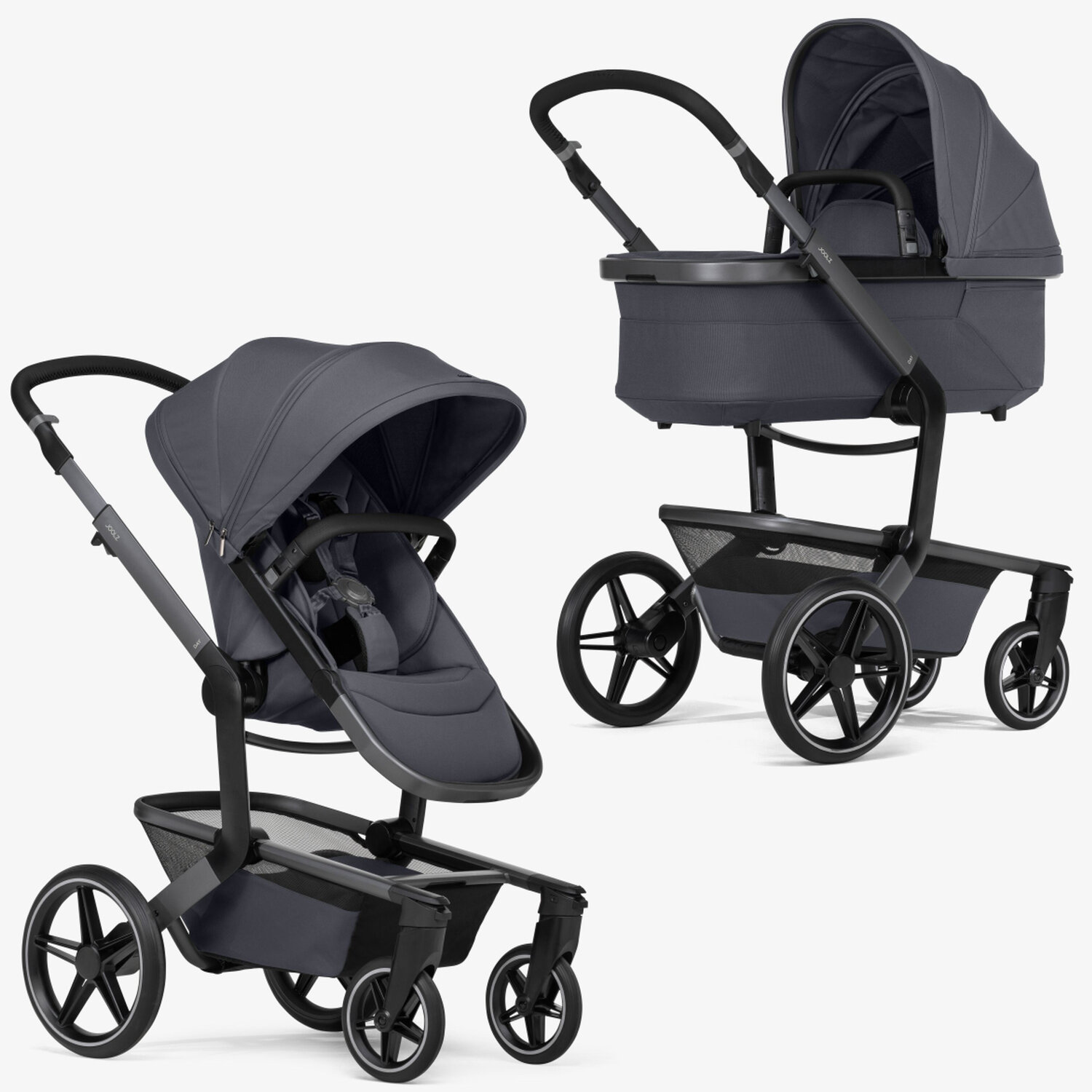 Коляска 2 в 1 Joolz Day5 Stone Grey 540001