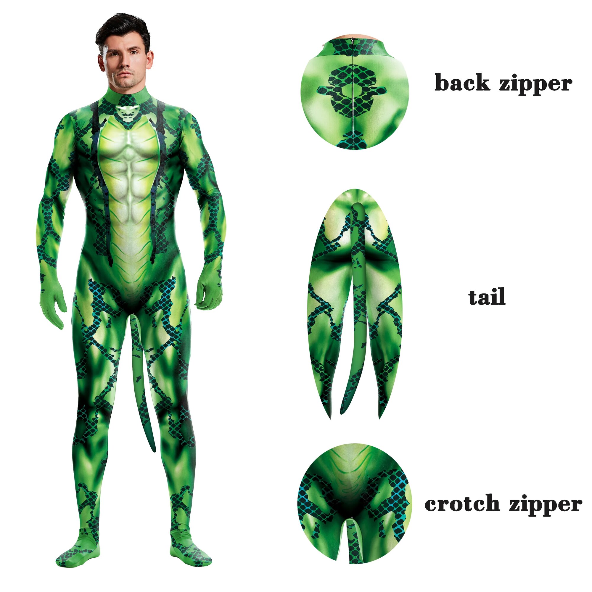 Zawaland Змей Дракон Костюм