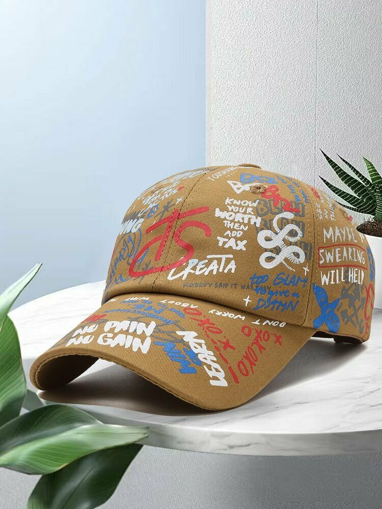 Бейсболка с граффити^