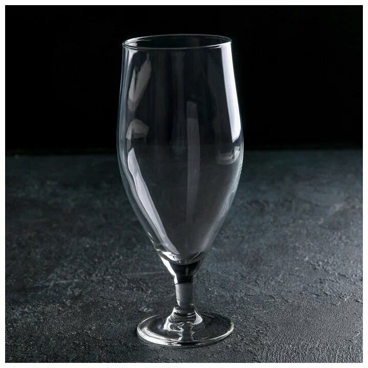 Бокал для пива "Элеганс"; 0,62л; D75, H211мм.