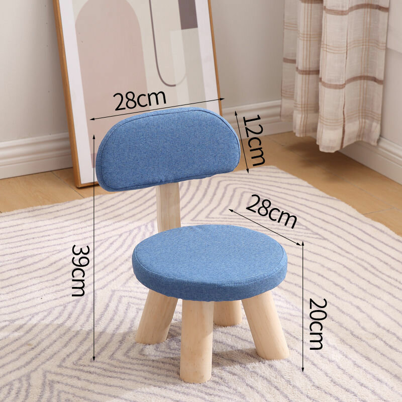 Детский стул Outdoor, дерево/текстиль, рост 60-85см, до 120кг, цвет на выбор