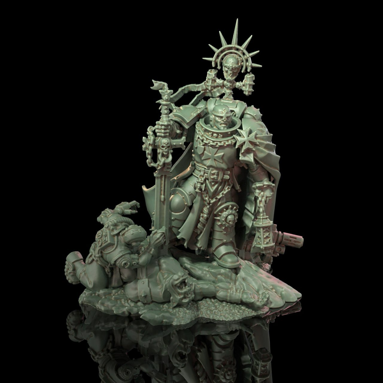 Миниатюры Warhammer 40000 - Champion of the Black Crusade