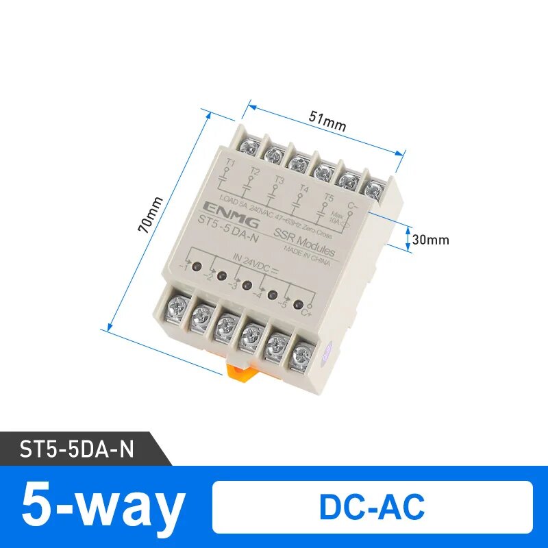 Оптически изолированное реле ENMG ST8P-10DA-N 24В