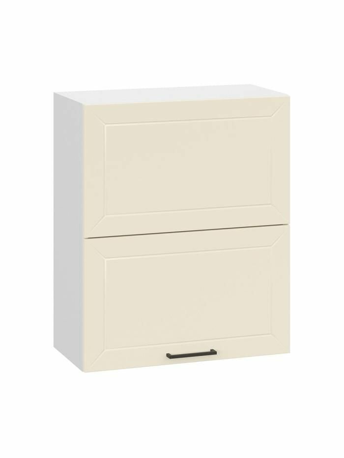 Кухонный модуль навесной, барный шкаф Сектор, 60х29.6х72 см, Белый / Магнолия