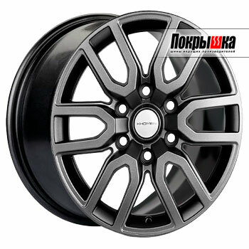 Диски литые Khomen KHW1723 8.0х17/6х139.7 D106.1 ET25.0, Gray