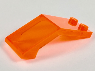 Windscreen 5 x 2 x 1 2/3, 6070 Trans-Neon Orange U
