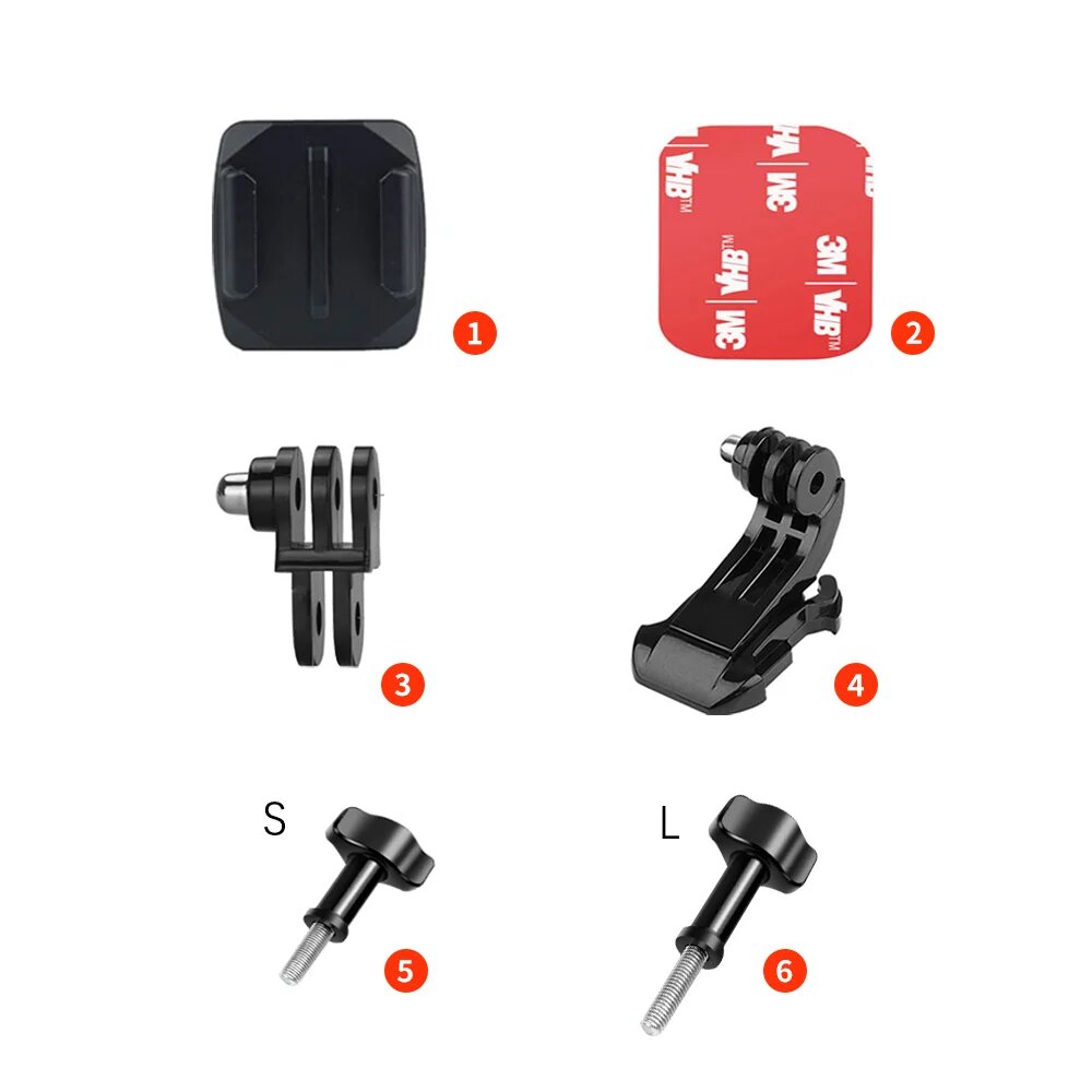 Крепление для шлема AGV K3SV, GoPro, Insta360, DJI, Цвет: for K3SV Standard