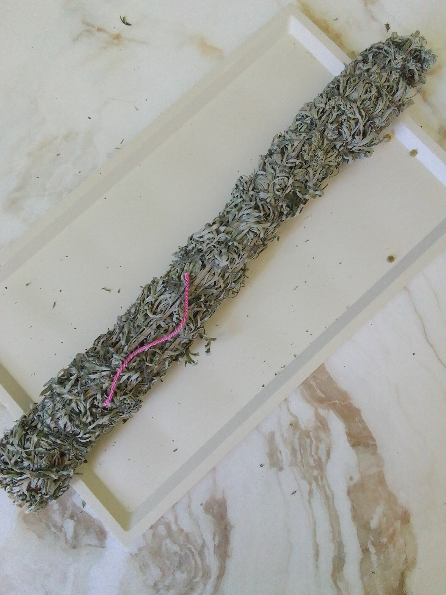 Скрутка для окуривания помещений, ручная работа, травяной аромат полыни