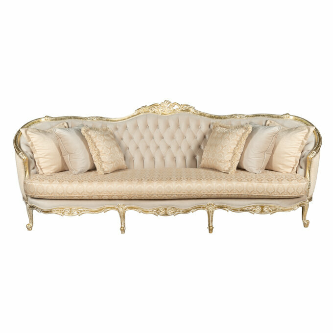 Диван RUMI AZIMIO CASA, арт-деко, французский стиль, классика, арт-деко