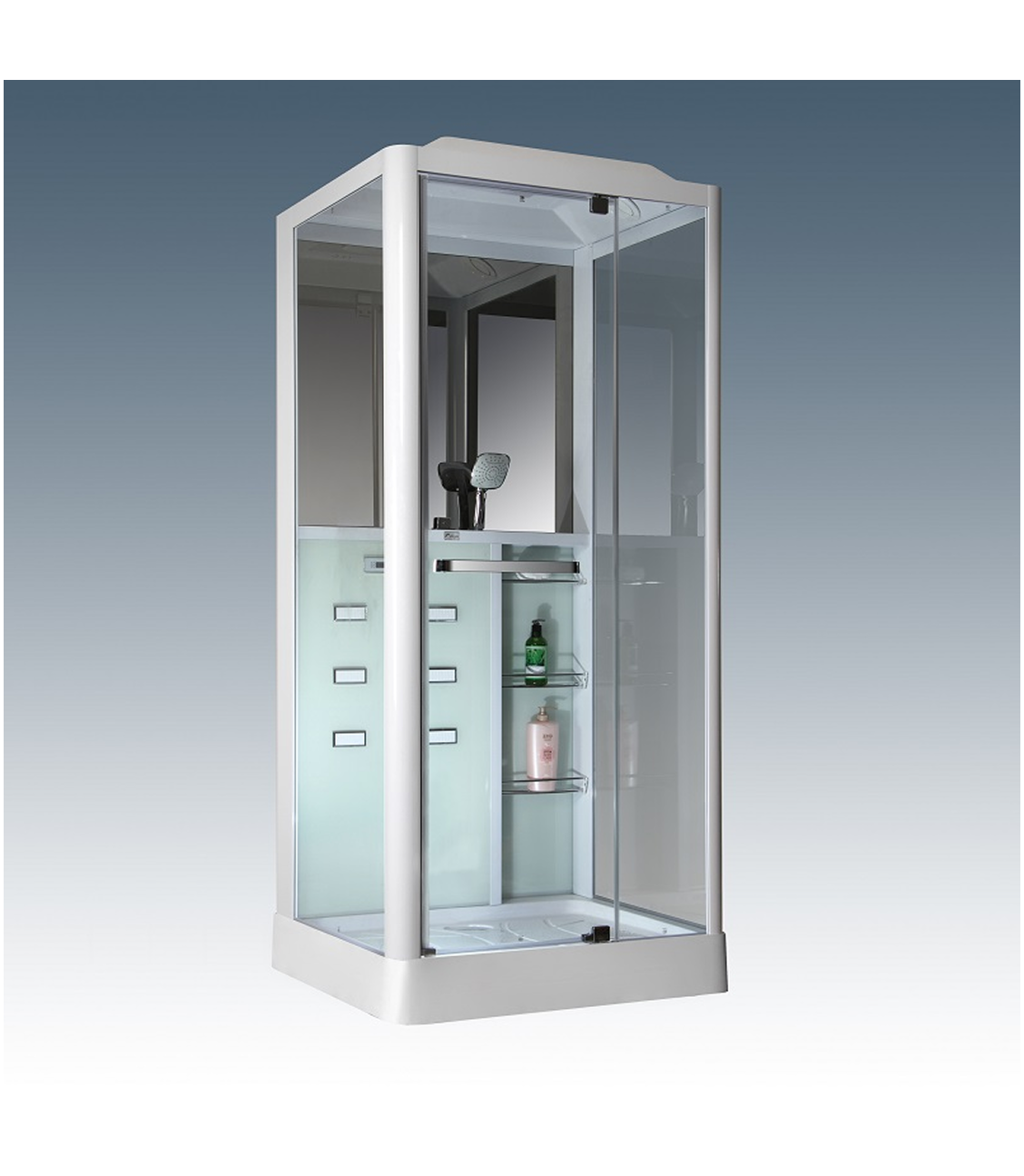 Душевая кабина Loranto CS 126 R 90*100*215 c тропическим душем