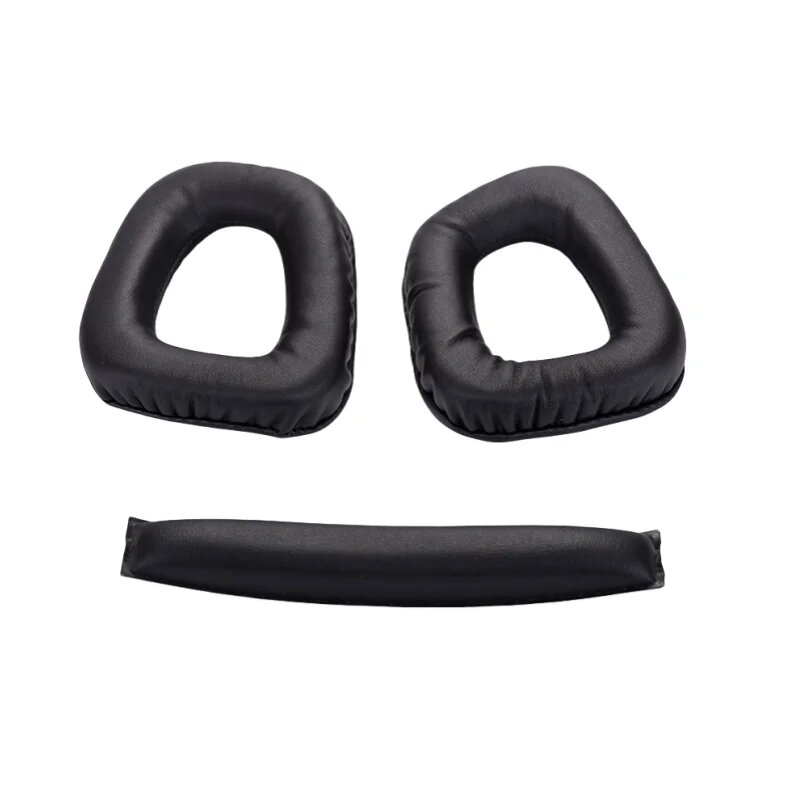 Амбушюры для наушников Logitech G430, G432, G332, G930, G431 Черный, 10