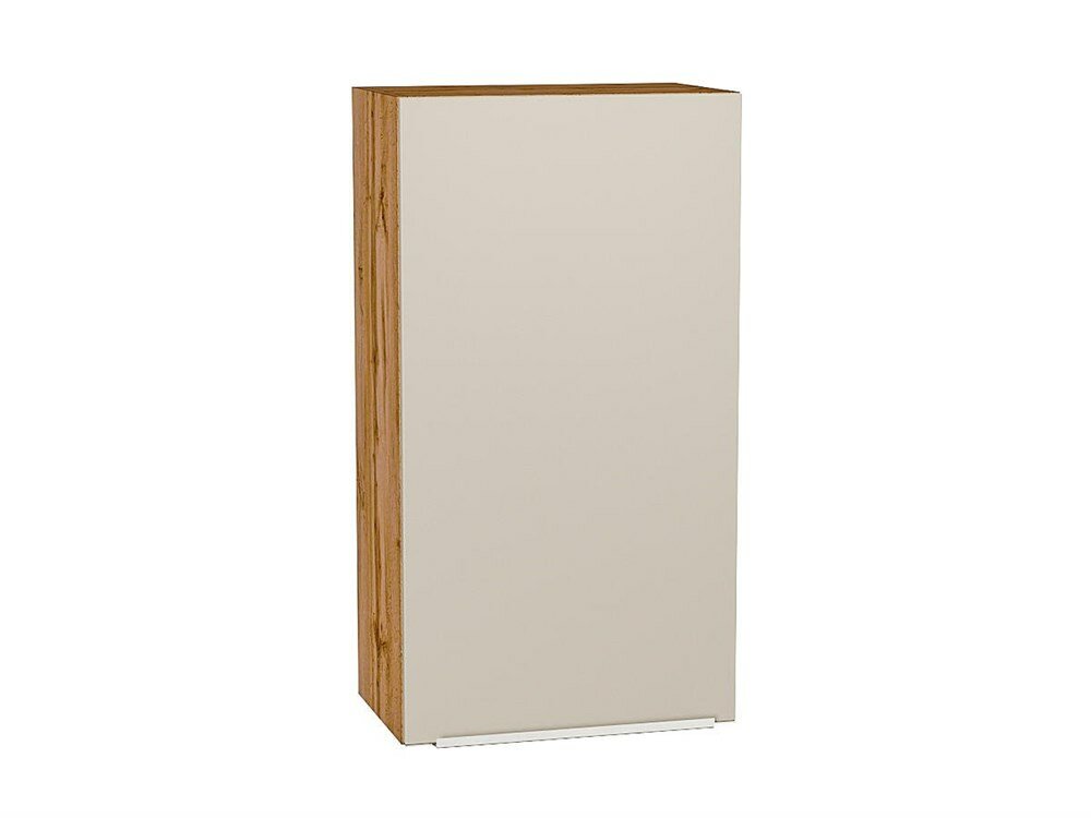 VVT Шкаф верхний с 1-ой дверцей Фьюжн Дуб Вотан, Cream Silk, 920, 500