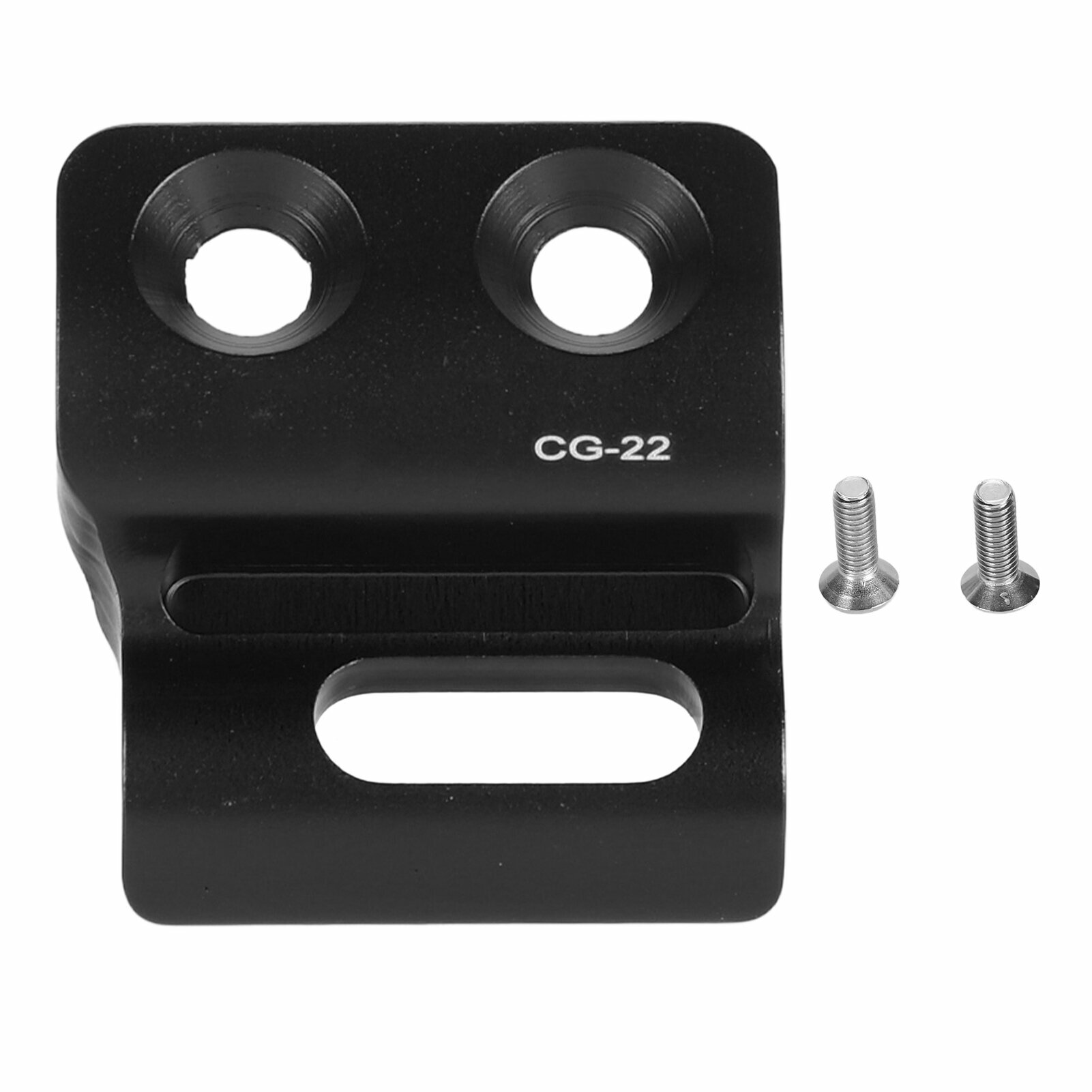 Кронштейн переднего переключателя скоростей для велосипеда, алюминиевый, обработанный на станке с ЧПУ, с анодным оксидным покрытием, для шоссейного велосипеда, аксессуар, черный.