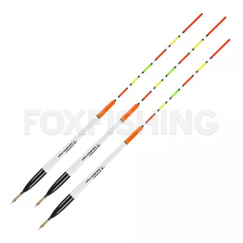 Поплавок Expert 203-75 2+2гр. 29см. 3шт. антенна 2мм. /цв. Мультиколор