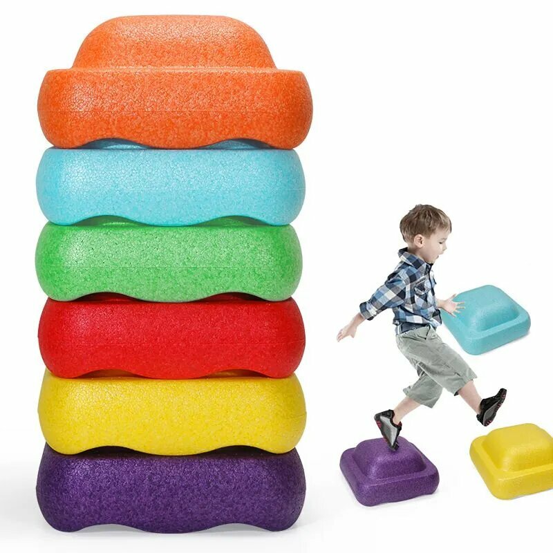 Набор из шести сбалансированных камней; Sensory integration; Инструменты для обучения в школе и дома