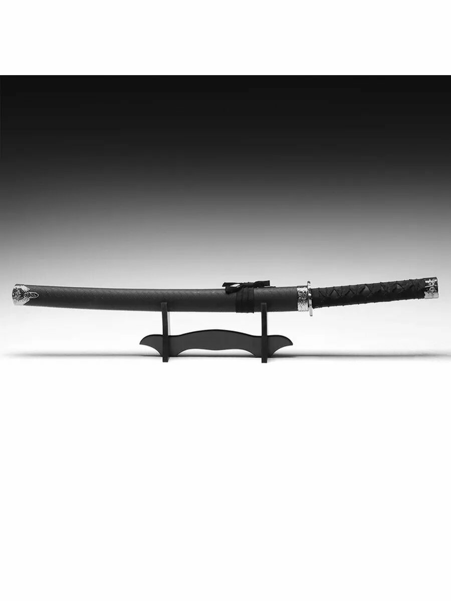 Элегантная декоративная катана с подставкой