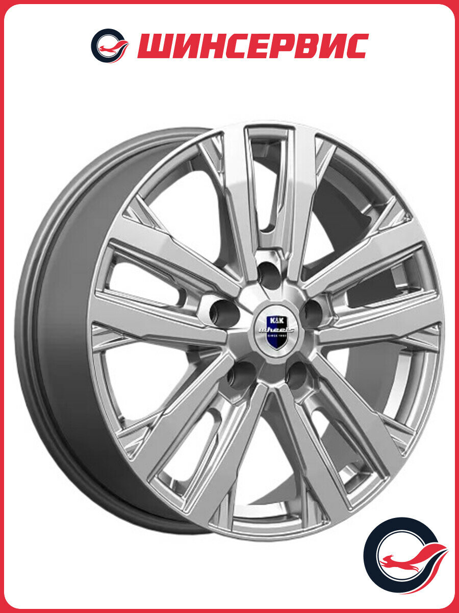 Литой колесный диск КиК Мичиган R18x8.0J 5x150 ET60 ЦО110.1 для автомобиля