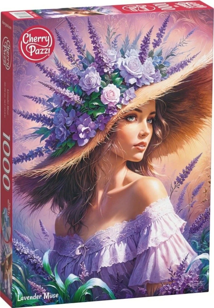 Пазл 1000 дет. Лавандовая муза Cherry PazzI 31094