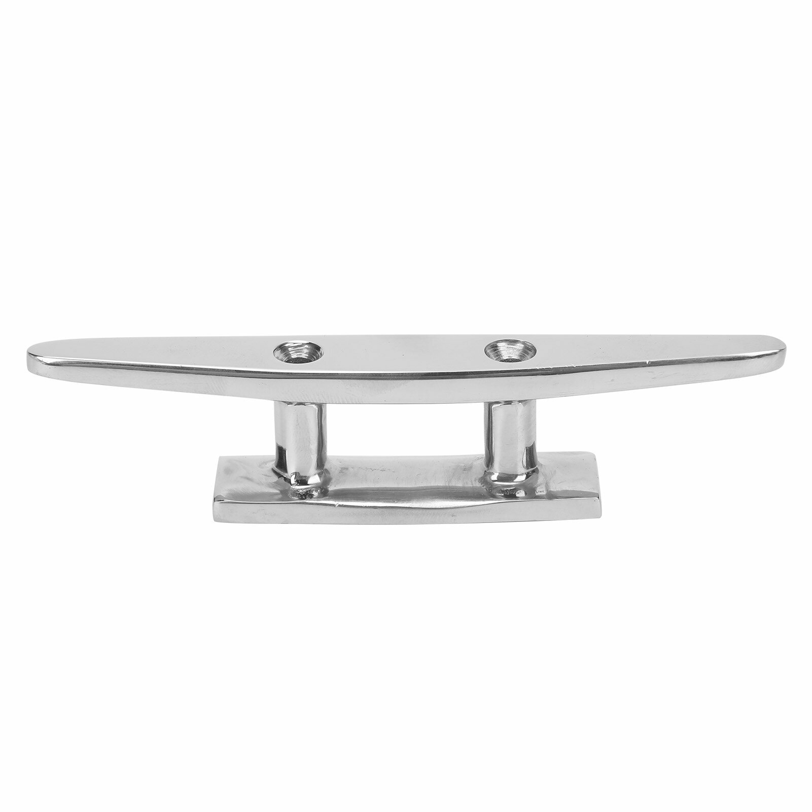 Низкий плоский швартовочный кнехт для лодки 5 дюймов, изготовленный из нержавеющей стали 316, для крепления тросов на палубе судна или яхты.