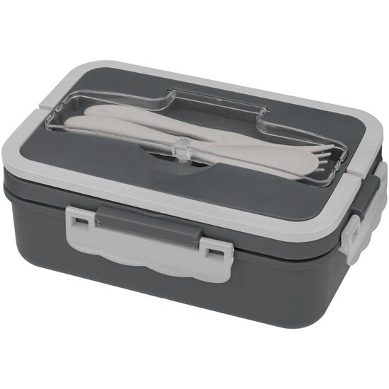 Ланч-бокс Mallony Migliore 1000 мл, с ложкой и вилкой (108188)