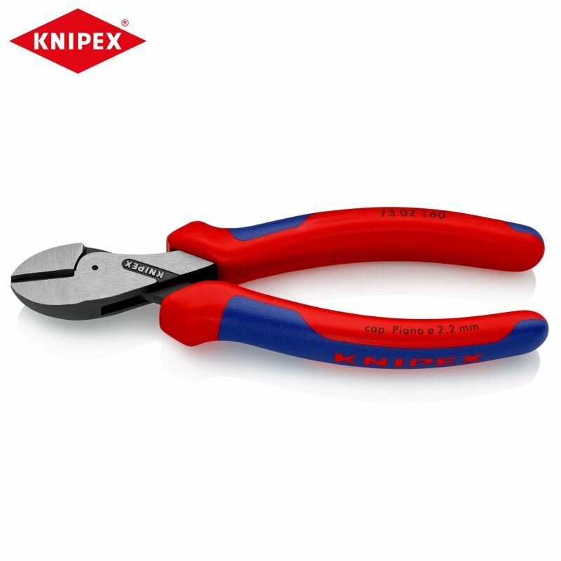 KNIPEX X-Cut 73 02 160 Компактный бокорез с высокой рычажной передачей Мощные плоскогубцы-