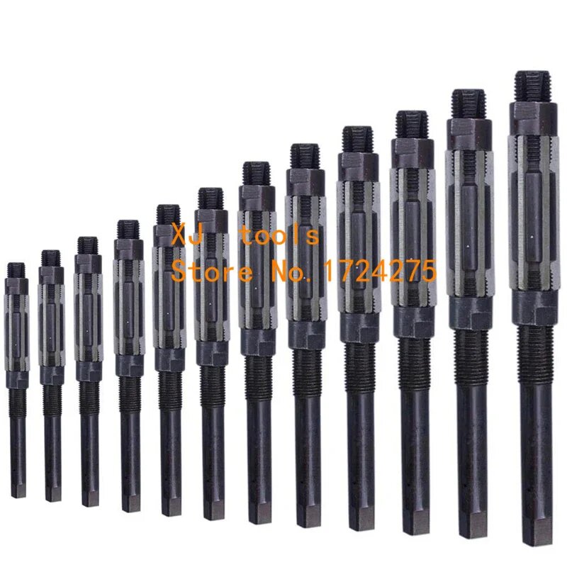 Развертка из быстрорежущей стали, регулируемые ручные развертки, 6,25, 6,75/7,25/7,75/8,5/9,25/10 мм, 1 шт. 6.25-6.75