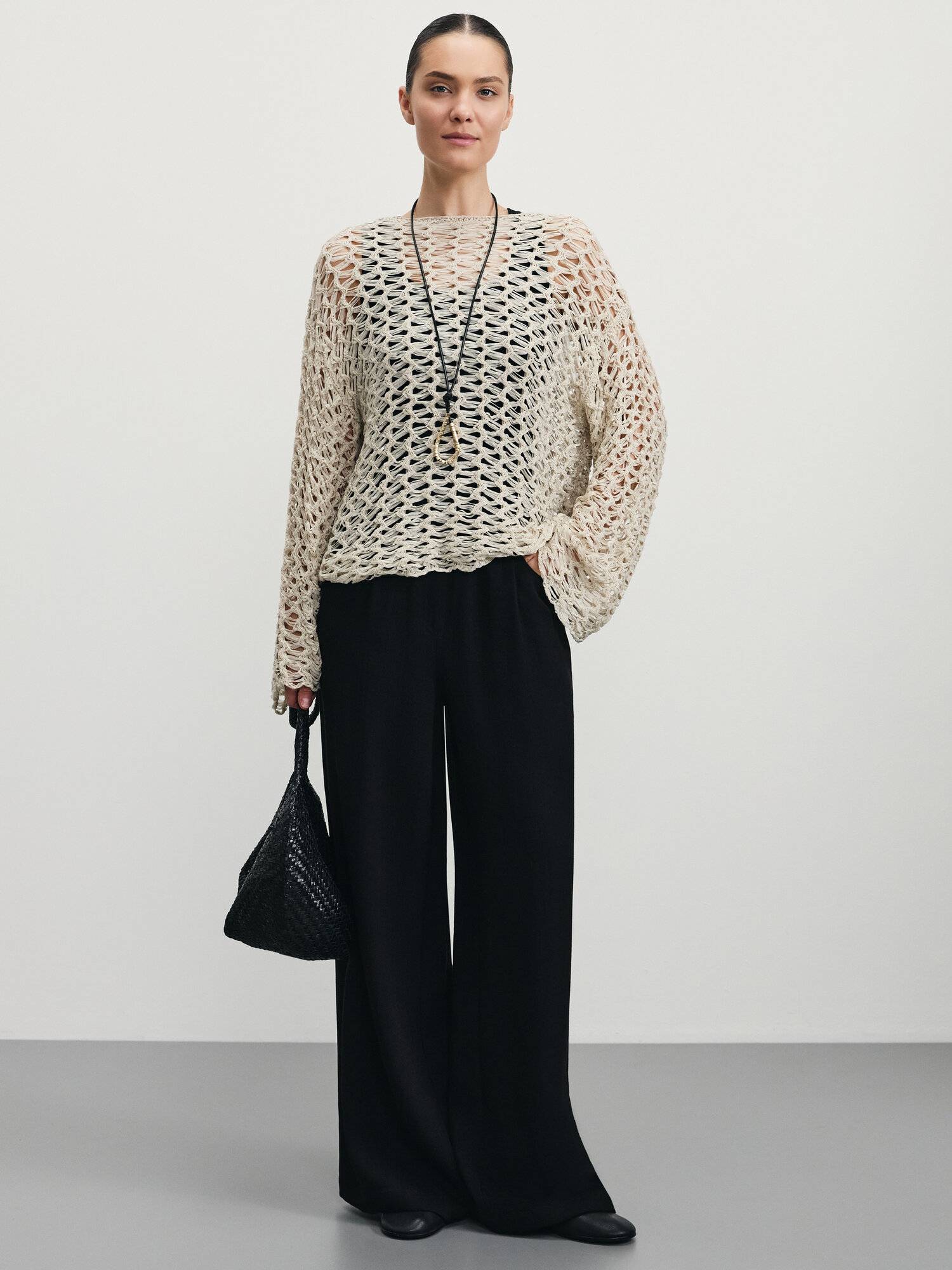 Брюки палаццо