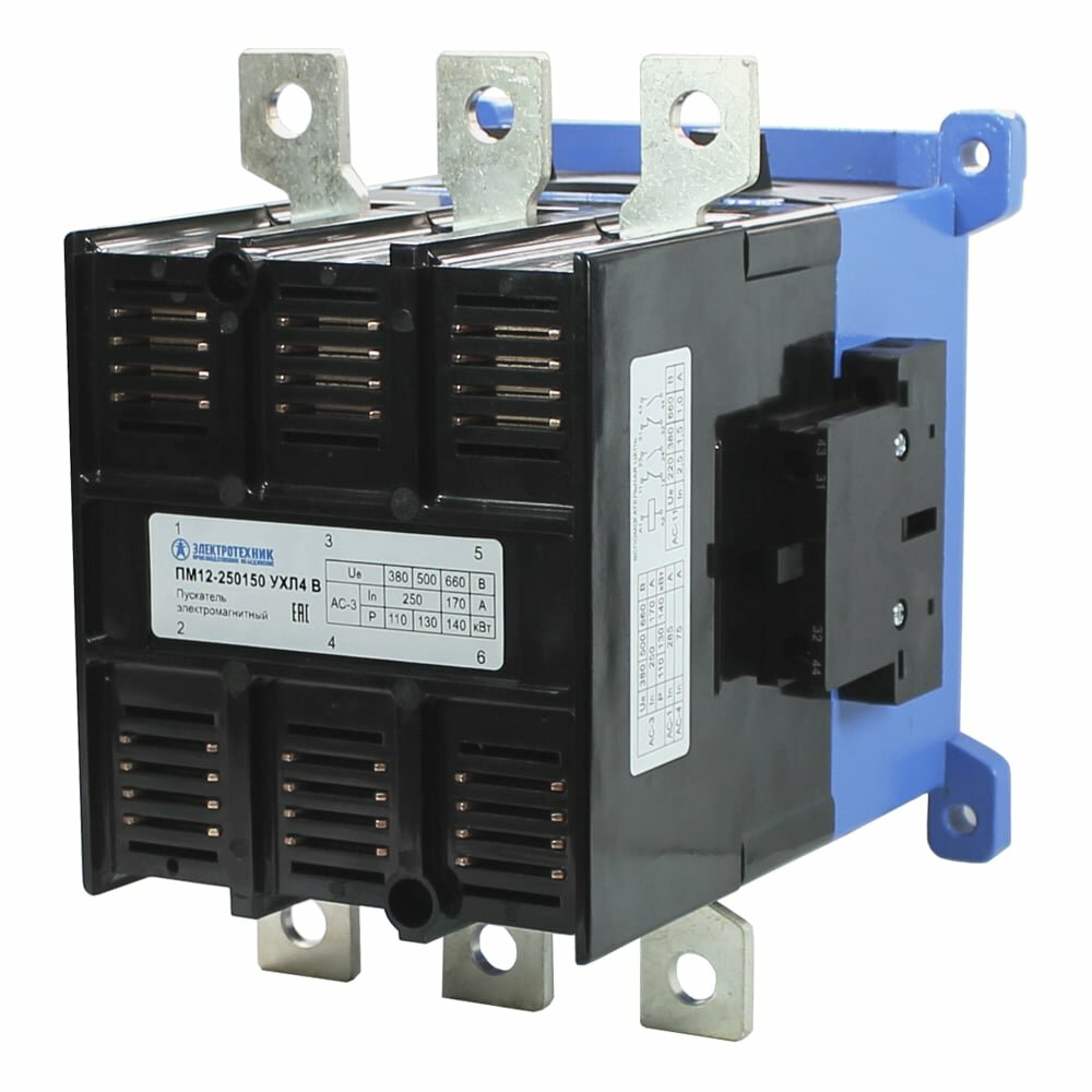Электромагнитный пускатель Электротехник ПМ12-250150