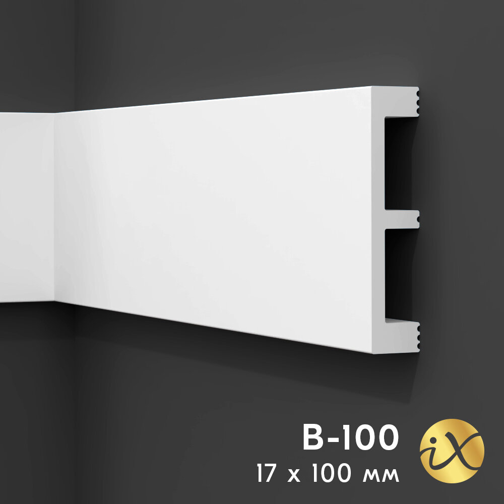 Рейка из ударопрочного XPS праймдекор B100 100/17