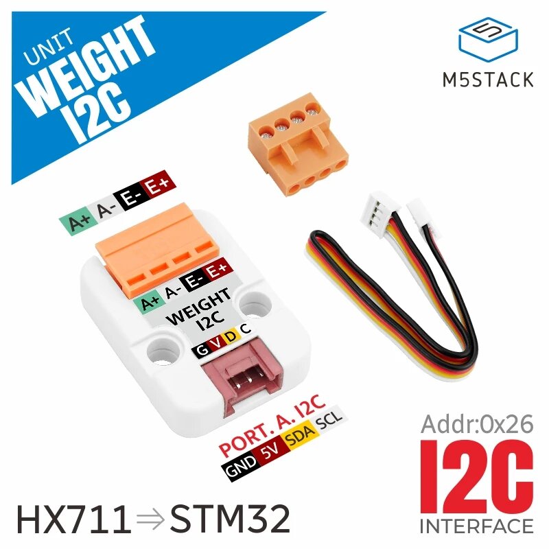Официальный весовой блок M5Stack I2C (HX711)