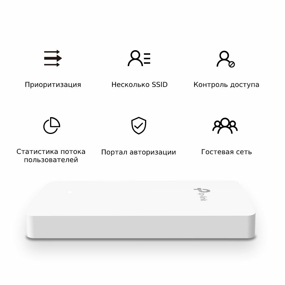 Wi-Fi точка доступа TP-Link EAP235-Wall, AC1200, 4xRJ45 1Гбит/с, PoE, двухдиапазонная, встраиваемая в стену, 20дБм/4дБи