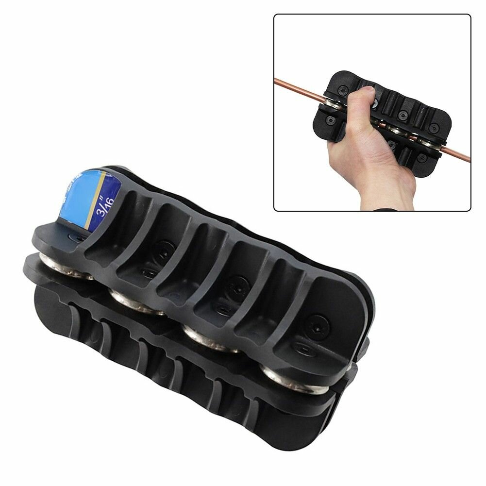 OZ-SASH Инструмент для выпрямления тормозной трубки 3/16 дюйма, ручной выпрямитель для проволоки, спиральный