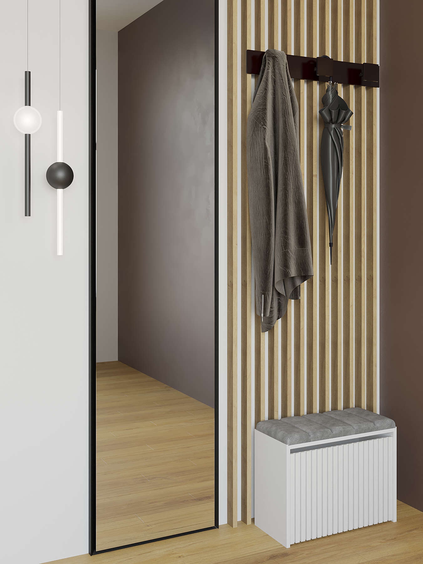 Обувница ORBIS "Лори", с мягким сиденьем, ЛДСП, МДФ, белая, 2 отделения