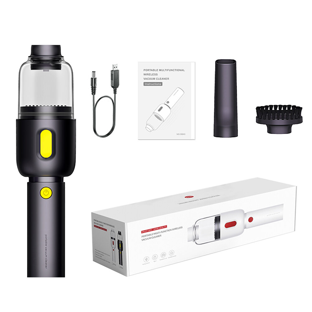Ручной пылесос, беспроводной автомобильный пылесос, маленький мини-перезаряжаемый портативный ручной пылесос для дома, автомобиля, кухни