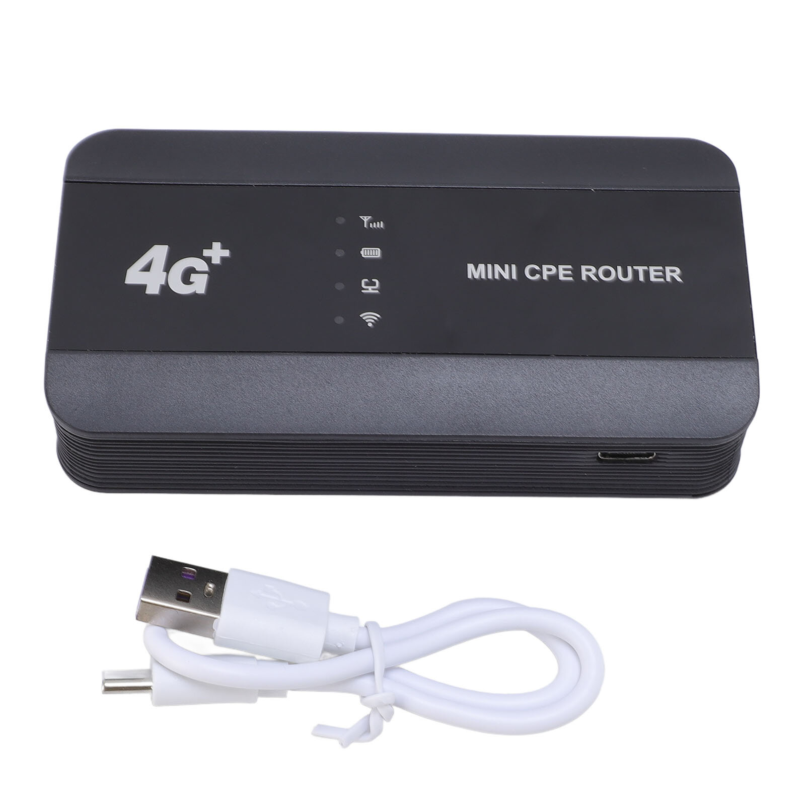 Портативный 4g lte роутер cpe с портом rj45 и слотом для sim карты, зарядка type c, беспроводной 300 мбит с, поддержка до 10 пользователей