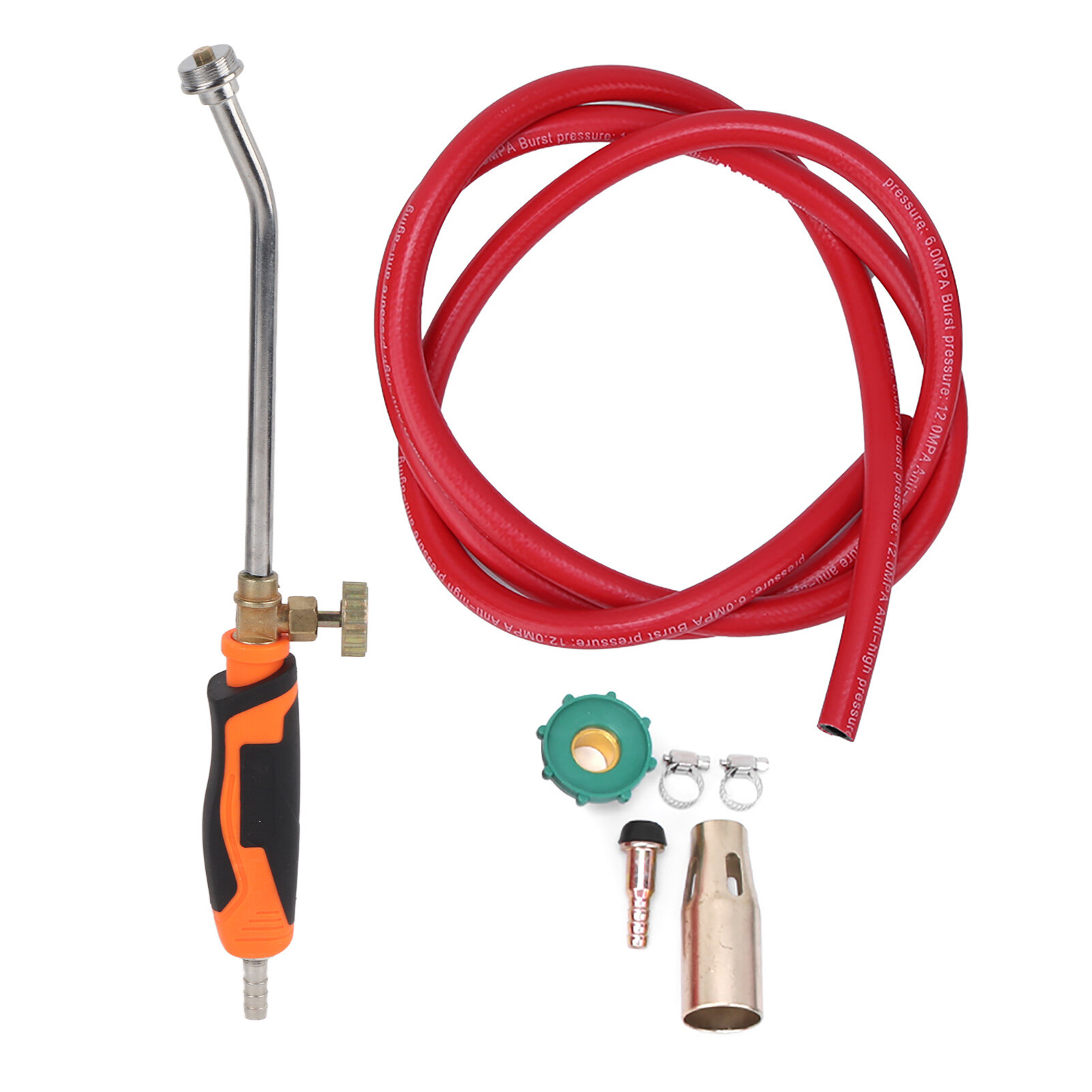 30-миллиметровое сопло для сжиженного газа, зажигание для огнемета, кемпинга, барбекю, сварочной горелки, один переключатель