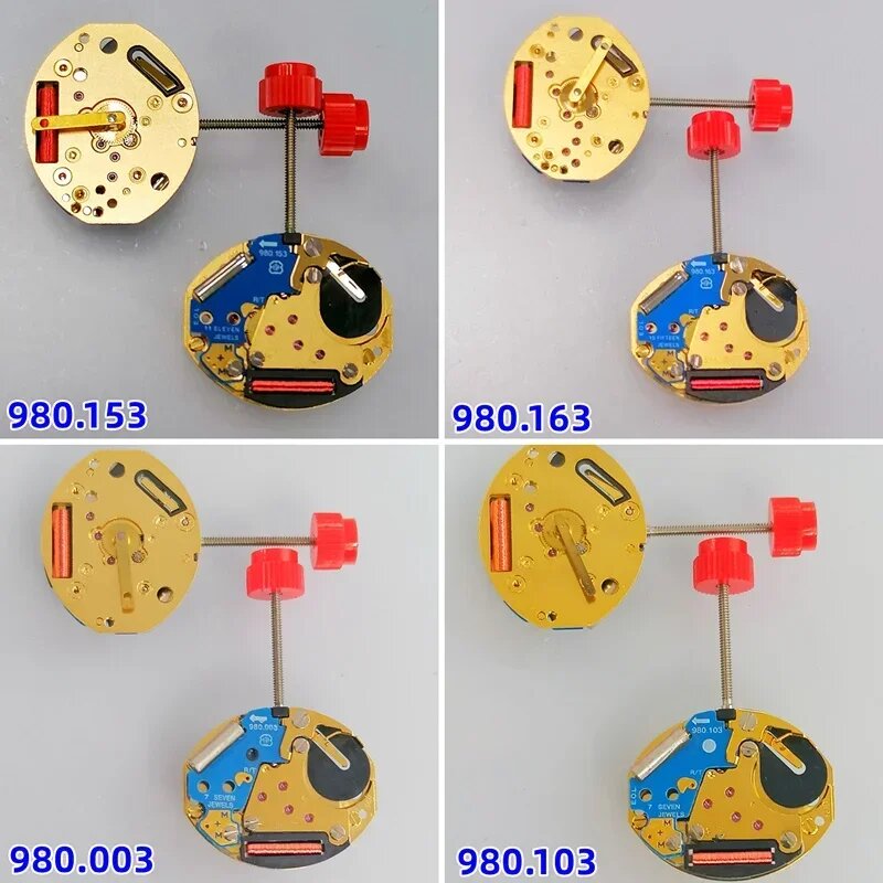 Механизмы ETA для часов 980Coil