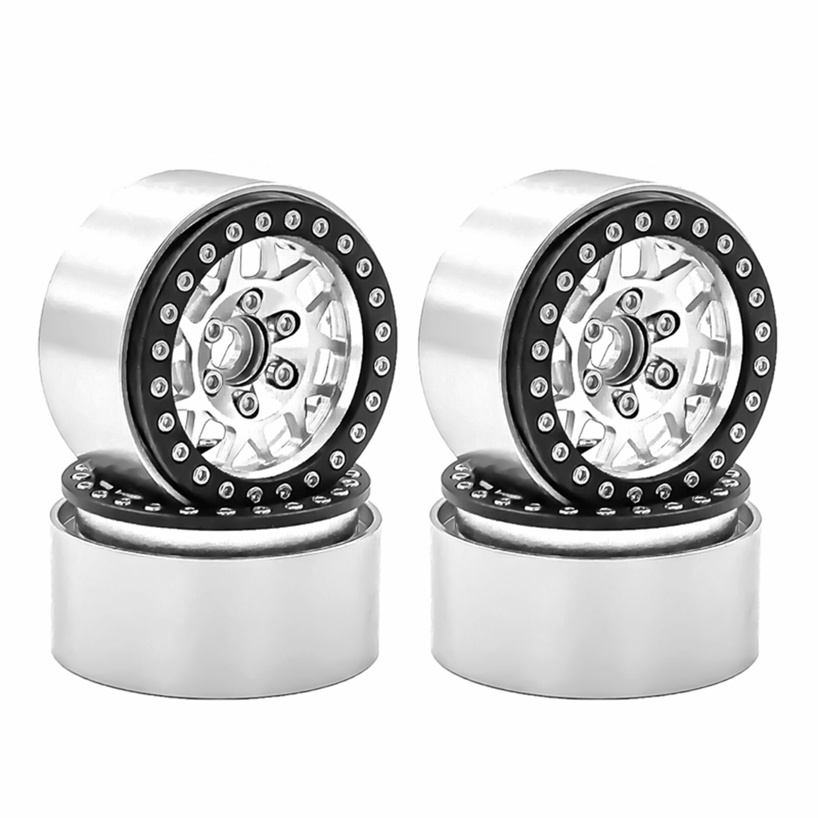Обод колеса из алюминиевого сплава Beadlock Ободья ступицы 4 шт. 1,9 дюйма Замена