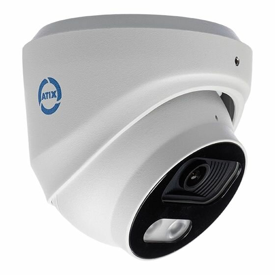 AT-NC-1E8M-2.8/MDL (12Q) POE IP Купольная антивандальная видеокамера 8Мп (GC8613 1/2.7" CMOS), SD