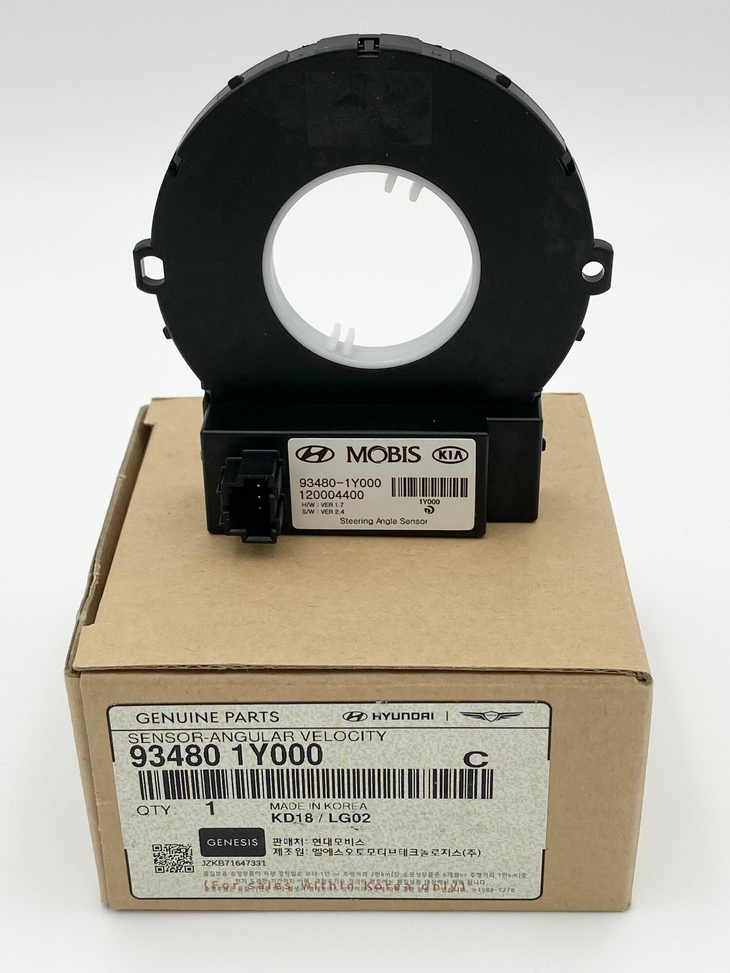 Датчик угла поворота рулевого колеса Mobis 934801Y000 для Hyundai-KIA