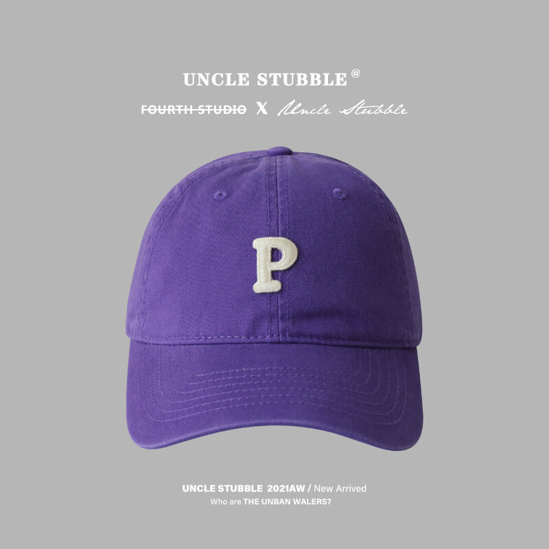 Кепка P standard, унисекс, мягкая, фиолетовая, регулируемая, размер 56-58