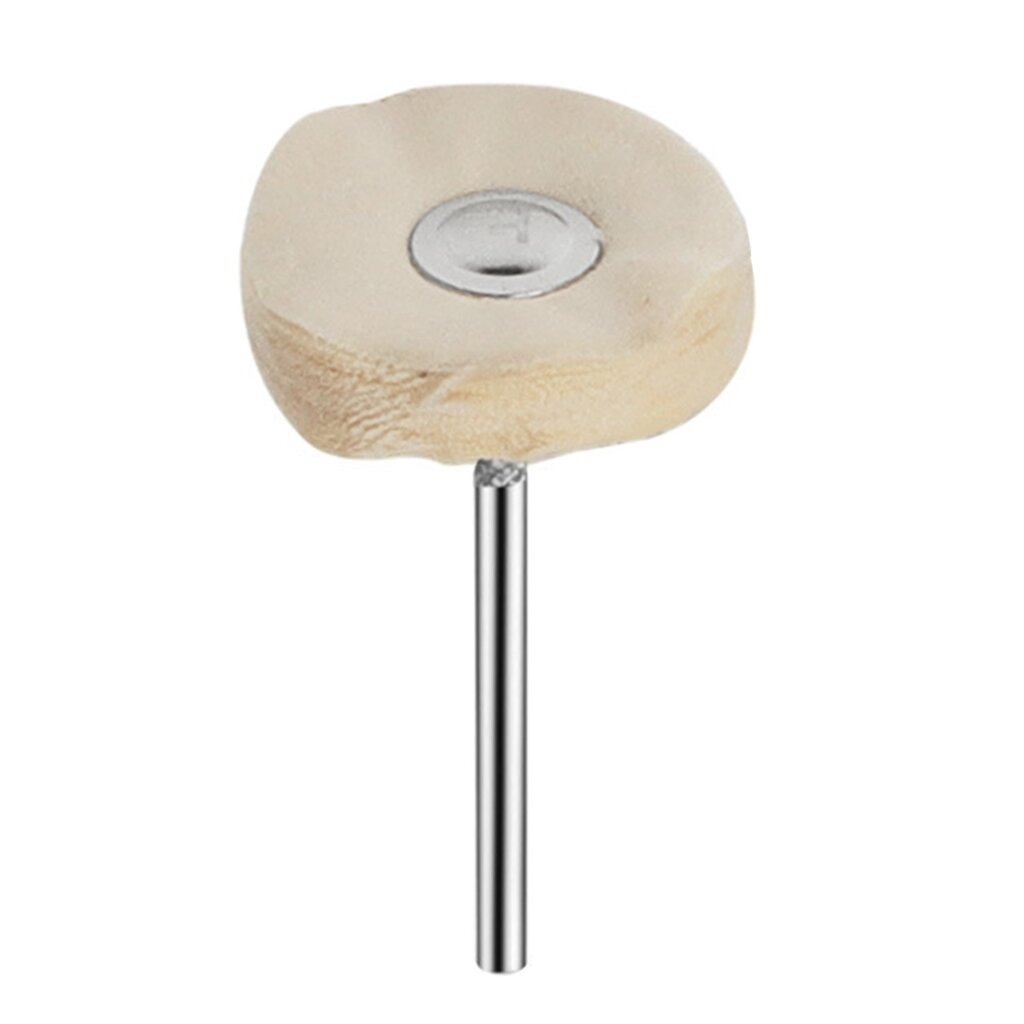 Ткань Войлочная Шлифовальная Головка Абразивный Полировальный Круг 2,35-3 мм Хвостовик Хлопчатобумажная Нить Полировальная Мини-Щетка для Дрели