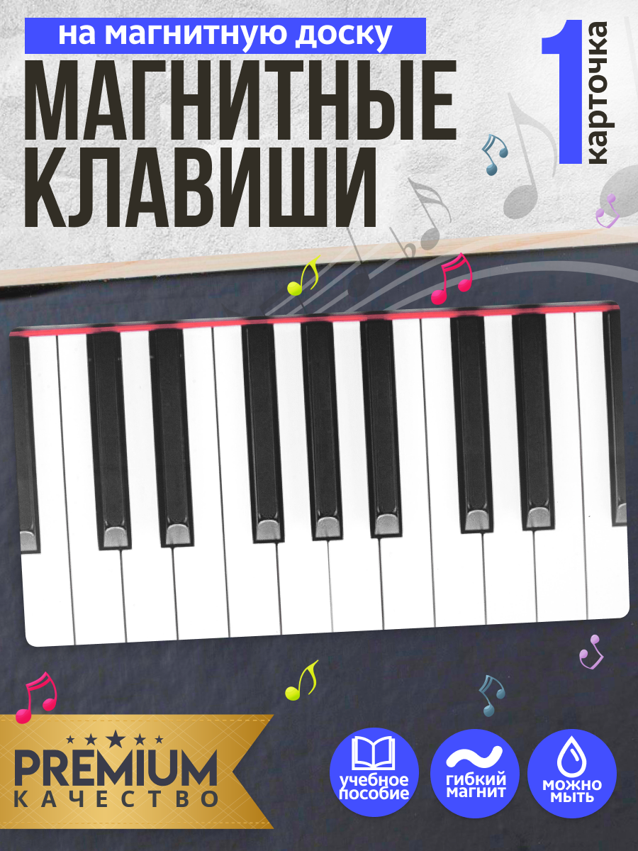 Магнитное пособие Магнитные клавиши