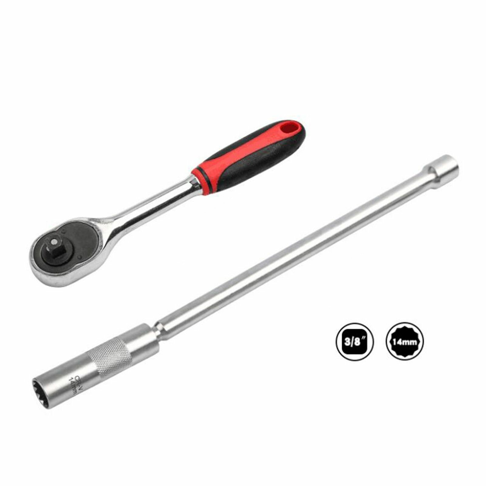 Поворотный магнитный удлинитель для свечей зажигания 3/8"