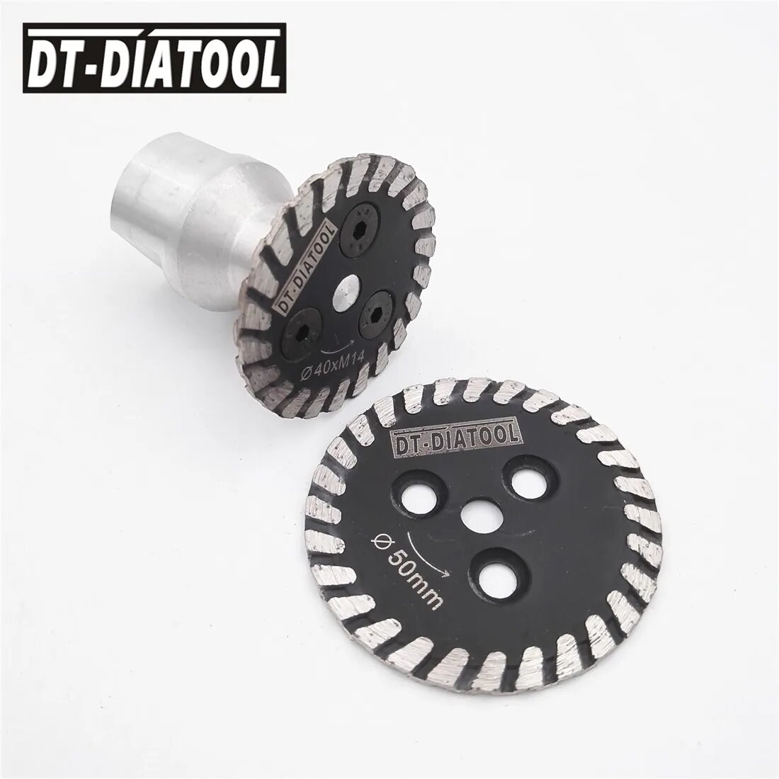 DT-DIATOOL Алмазные диски 40/50 мм с фланцем M14 40-50mm M14